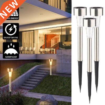 12 Pieces Of LED Solar Lights For Pathway Yard Lawn Outdoor