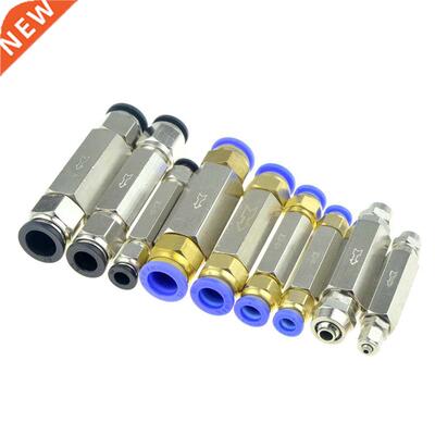 Pneumatic Check Valve 6mm 8mm 10mm 1/4 OD Hose One Way Valve