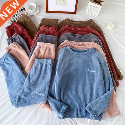 Winter Pajamas Sets For Women Sleepwear Homes Clothing Pajam