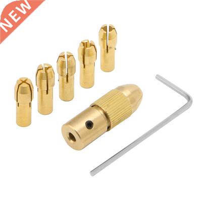 7Pcs 0.5-3mm Small Bit Collet Clamp Micro Twist Tool H02