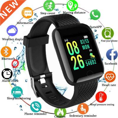 D13 Bluetooth Smart Watch Men Women Blood Pressure Heart Rat