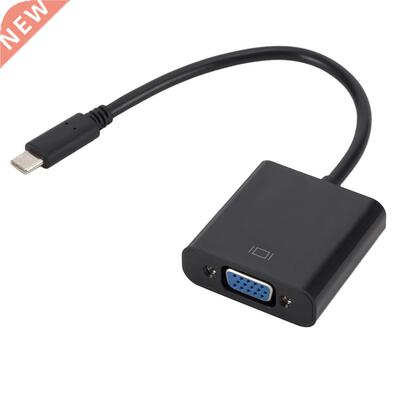 #25 USB.1 Type C to VGA Adapter Cable USB C Male To VGA Fe