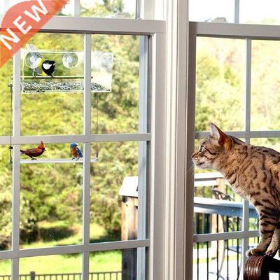 Window Bird Feeders With Strong Suction Cups Outside Small