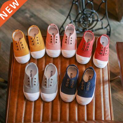 New Spring Summer Kids Shoes For Boys Girls Insole 13.5-18CM