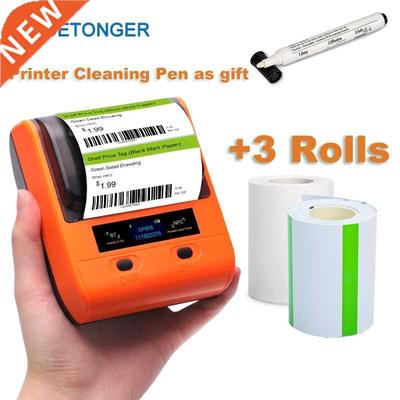 DETONGER DP80S 30-80mm Mn Portable Thermal Prnter 3 Rolls