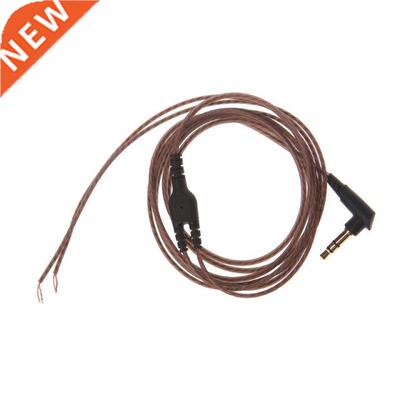 3.5mm OFC Core 3-Pole Jack Headphone Audio Cale DIY Earphon