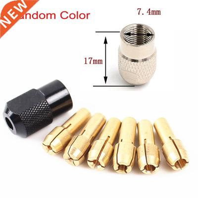 7Pcs Mini Chucks 1.0-3.2mm Micro Twist Dremel Drill Collet