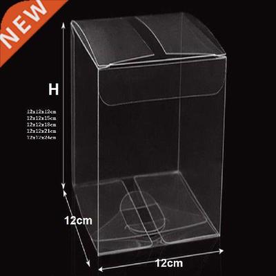 20pcs Large Clear Doll Display Packaging Boxes Clear PVC