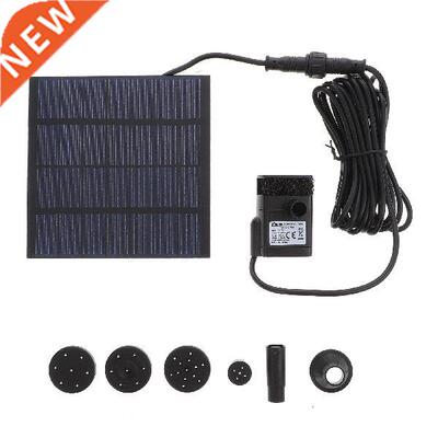 7V 1.2W 180L/H Solar Power Water Pump Aquarium Fountain