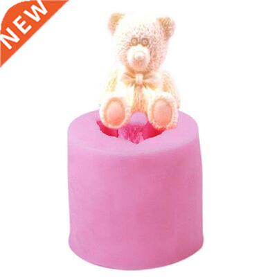 3D Bear Form Fondant Soap Silicone Mold Cake Decorating