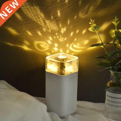 1pcs Square Projection Lamp Humidifier New Air Purification