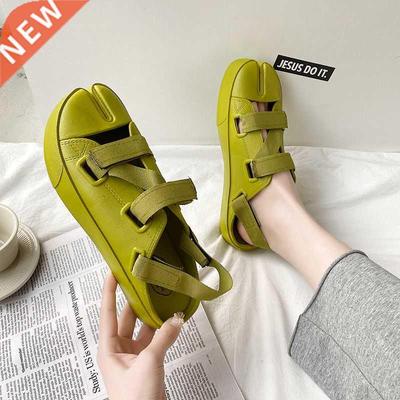 2021 New Women Sandals Platform leather Ladies Sandals Comfo