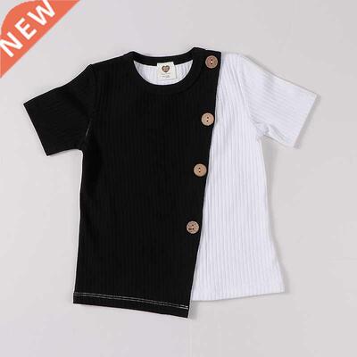 Kids clothes t shirt bby girls nd boys clothes round neck
