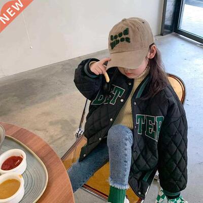 2022 Boy Children's Winter Jacket Baseball Suit Bomber Tiny