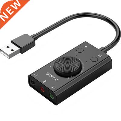 ORICO SC2 US Sound Card Volume External Adjustale 3 Port M