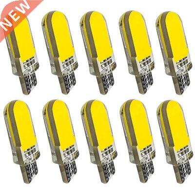10pcs T10 W5W Silicone Case 12 Chips COB LED Car Wedge Inter