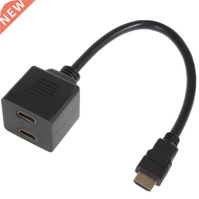 0.3M 1 HI dpter Mle to 2 Femle udio Video Spliter Swi