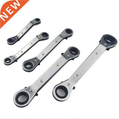 5pcs Key Ratchet Wrenches Set 6*8 10*12 11*1 14*17 19*21mm