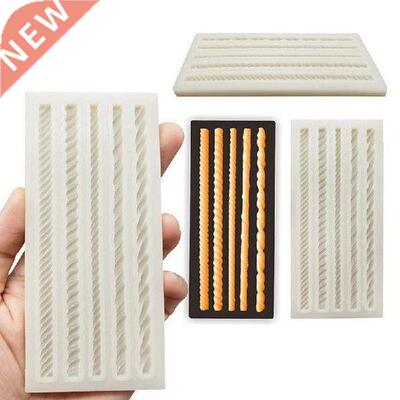 1pcs New Rope Silicone Molds Sugarcraft Cake Moulds