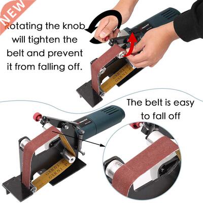 Multifunctional Iron Angle Grinder Sanding Belt Adapter Acce