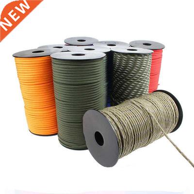 550 Military Paracord 100M 7 Strand 4mm Parachute Cord Campi