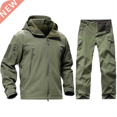 Tactical Military Uniform Jackets Set Waterproof Windproof A
