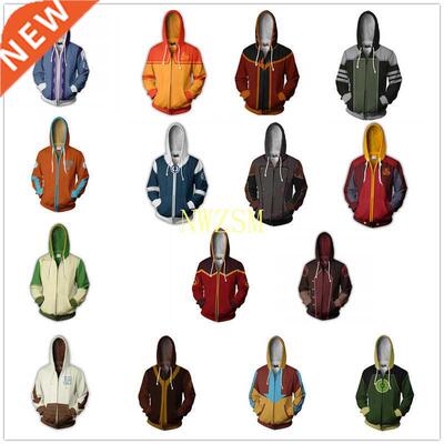 2020 Avatar The Last Airbender Hoodie Cosplay Costume Man Wo