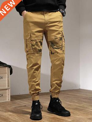 2022 New Spring Summer Multi-Pockets Military Cargo Pants Me