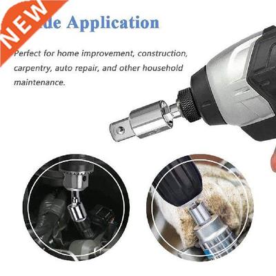 3 Pieces Electric Drill Socket Adapters Impact Driver 1/4