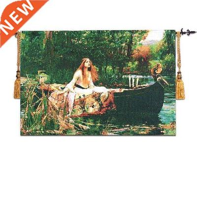 European retro jacquard wall hanghing tapestries draw