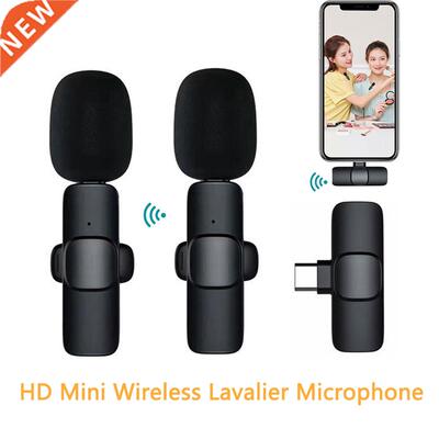 Y22 Wireless Lavalier Microphone Portable Audio Video Record