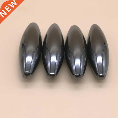 4/6/8/10pcs 60x18mm Black Polied Oval Ferrite Children'