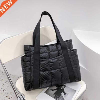 Faion Quilted Lattice Diaper Bags Women oulder Bag for