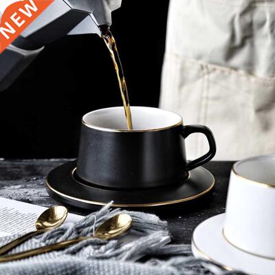 MUZITY Ceramic Coffee Cup And Saucer Creative Design Porcel