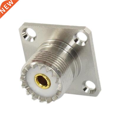 5x UHF Female SO239 Panel Chassis Mount Flange Deck Mount So