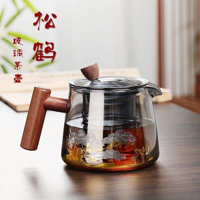 High borosilicate glass teapot玻璃水壶耐高温大容量超大泡茶壶