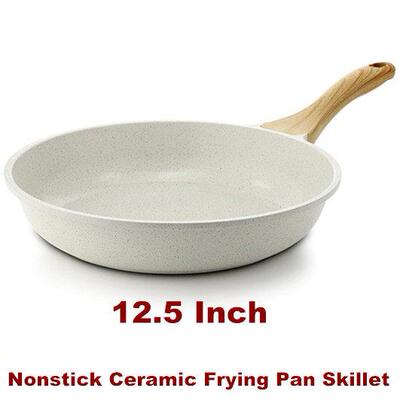 Nonstick Frying Pan Skillet Swiss Granite Coating Omelette