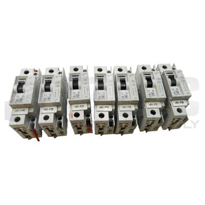 原装供应7个5SX21 C4断路器，230-400V，带5SX9100 HS触点模块