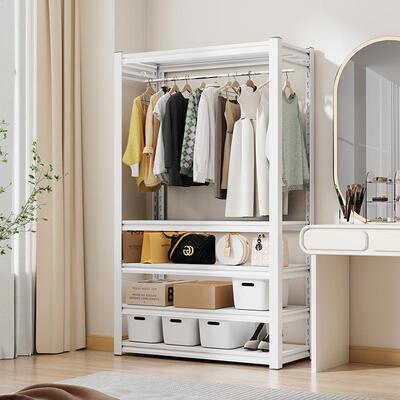 置物挂衣货架衣柜租房衣架衣帽架自组架装挂杆衣杆晾GYG衣由杆收