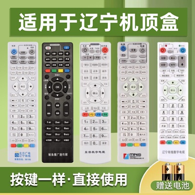 适用辽宁电视机顶盒遥控器送电池