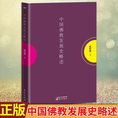 【南怀瑾专区】现货中国佛教发展史略述 南怀瑾著人文社科国学名家哲学哲学史道教发展史中国佛教发展史略述禅海蠡测话说中庸