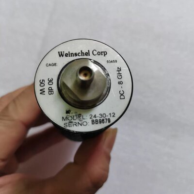 可维修Weinschel 24-30-12， 30dB，50w，D议价