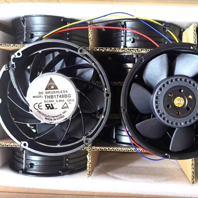 原装台达THB1748BG 48V 5.80A 艾默生华为专用散热风扇17CM 17251