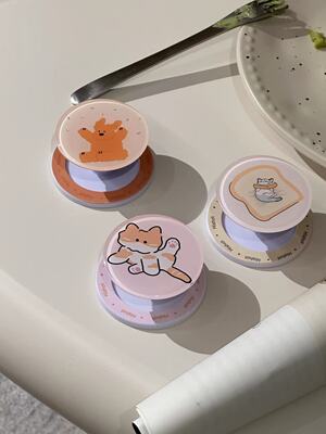 Hishot|猫咪合集磁吸手机支架适用苹果三星华为手机ins简约多巴胺