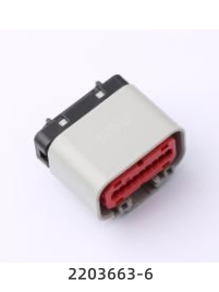 TE泰科2203663-6连接器
