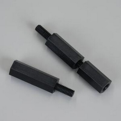 HTS-M4*25+6H 螺柱&螺杆 ZHONGYI(众仪) 单头六角隔离螺柱 M4X25+