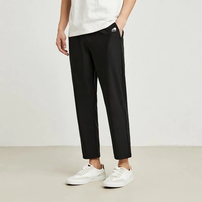 墨麦客男装薄款凉感休闲裤男春夏新款直筒纯色九分裤男90350