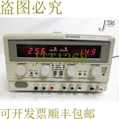 供应21610 GW INSTEK 3 通道线直流 PS CH1CH260V3A GPC-60