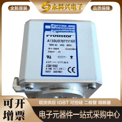 熔断器A130UD70TTI125/160/200