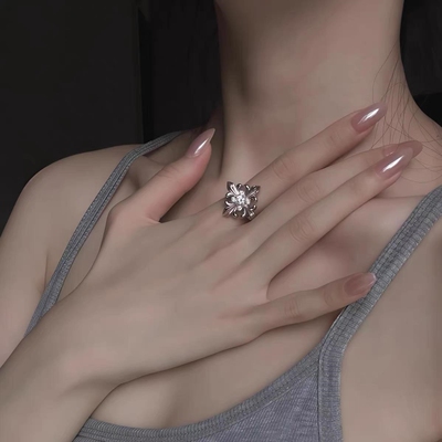 Hailey海莉同款欧美气质裸粉色月光珍珠极光穿戴甲纯手工光疗婚甲